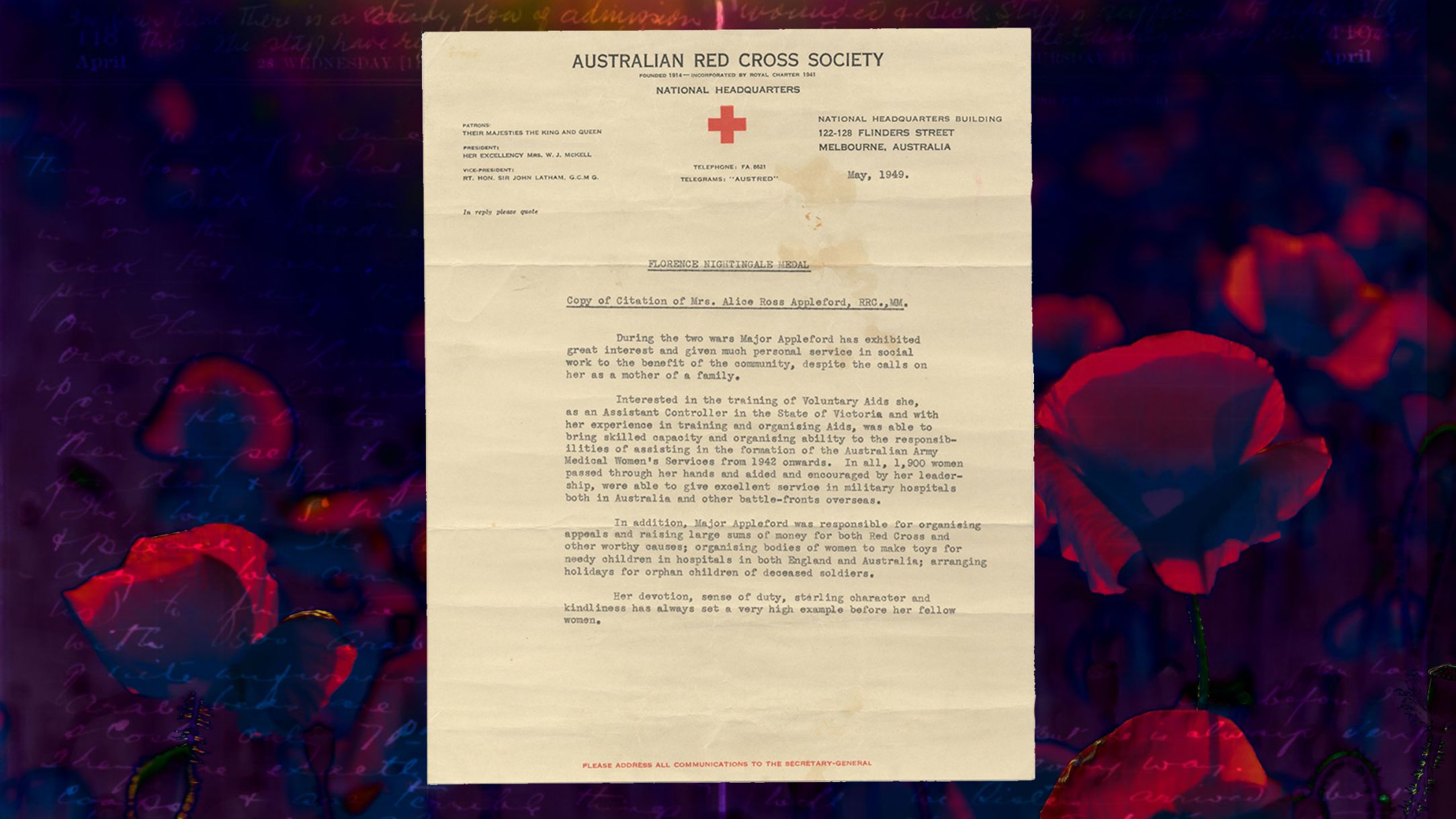 The WWI diary of Alice Ross-King – On the Record