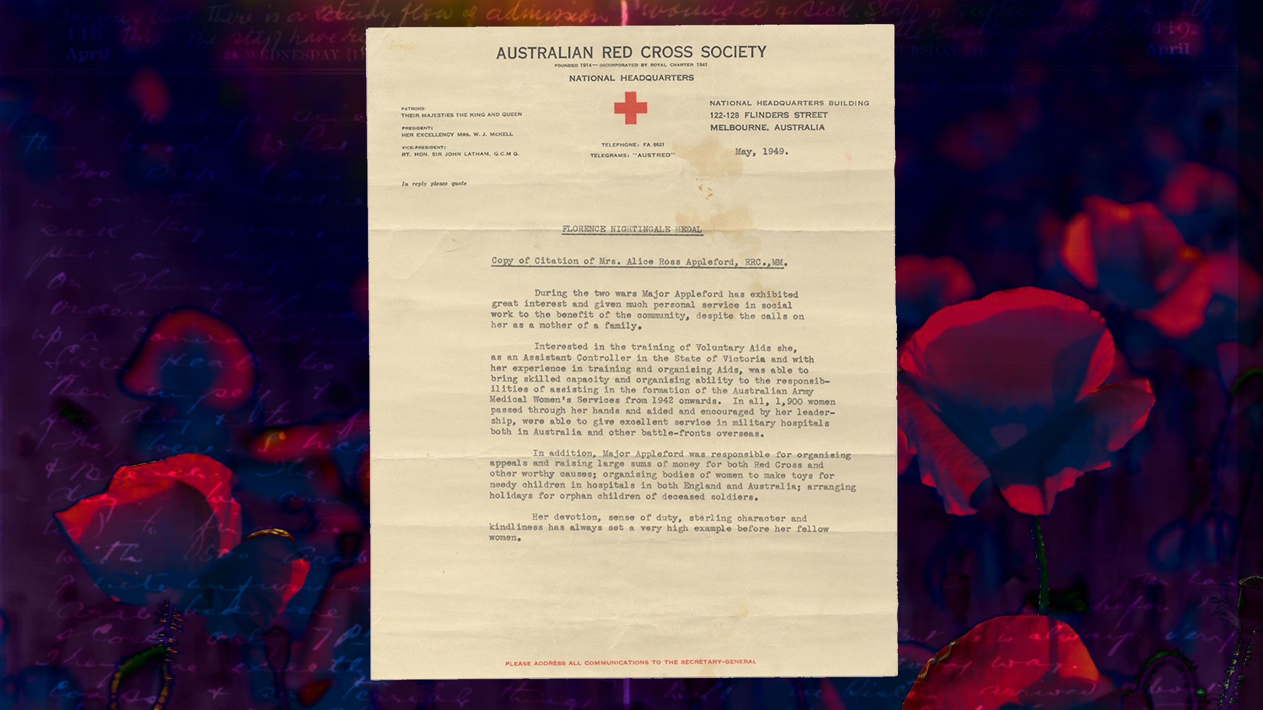 The WWI diary of Alice Ross-King – On the Record