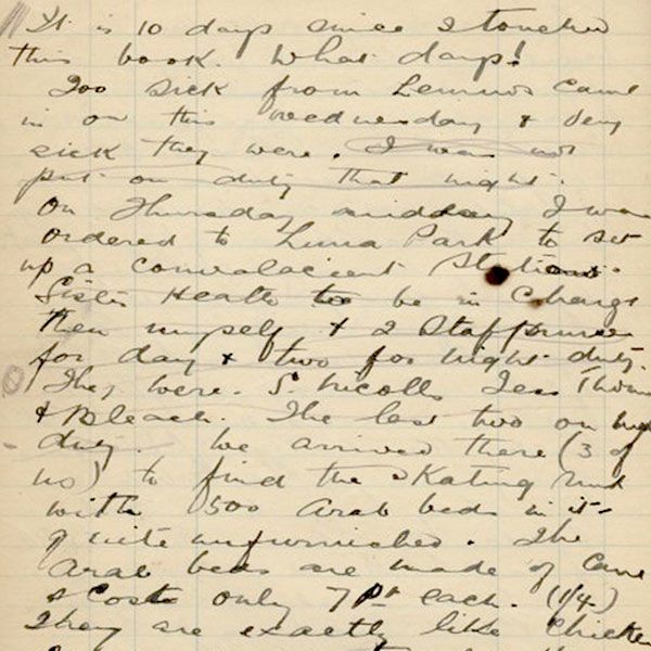 The WWI diary of Alice Ross-King – On the Record